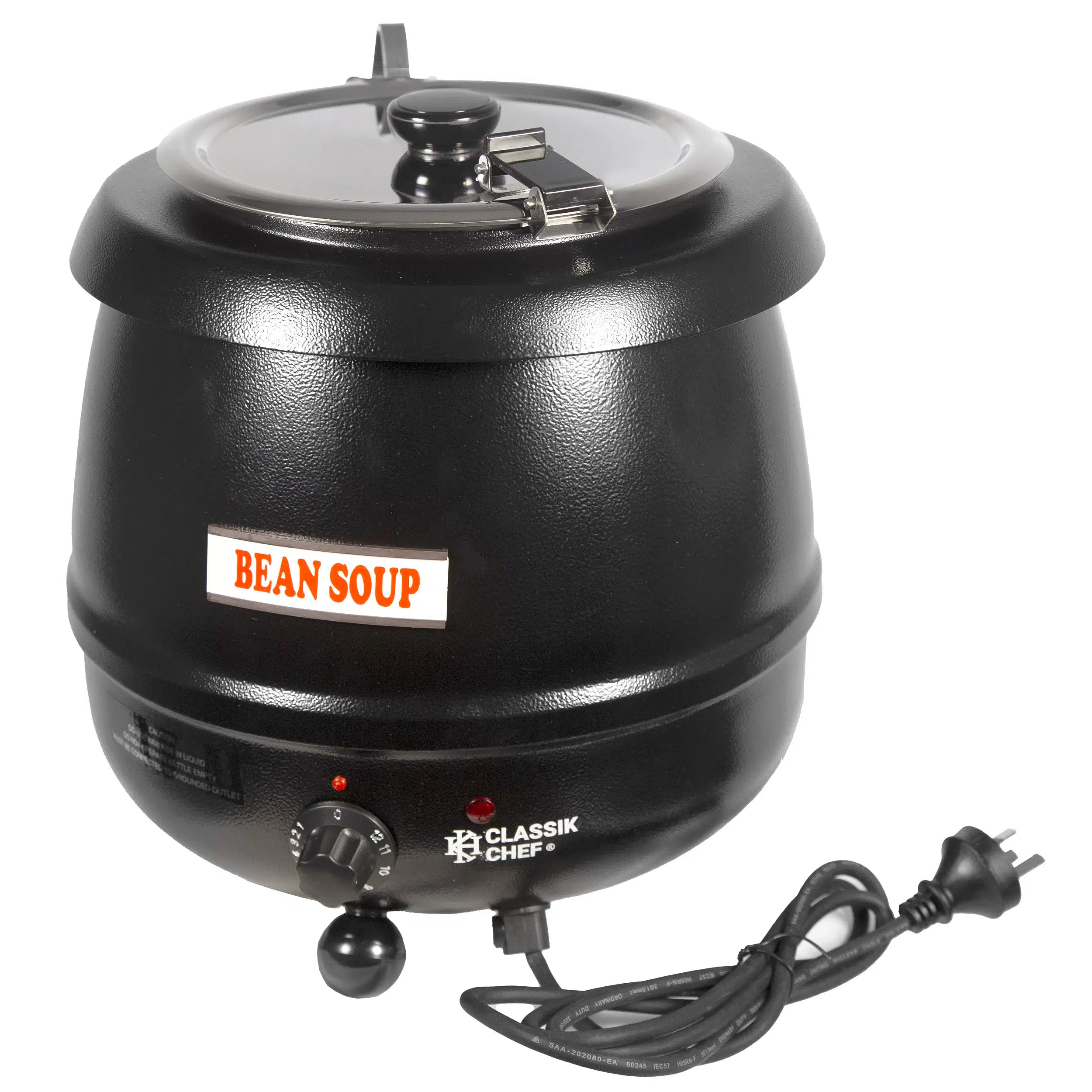 Kh Classik Chef Electric Soup Kettle Black 10lt w/Ladle KH 74025 ...