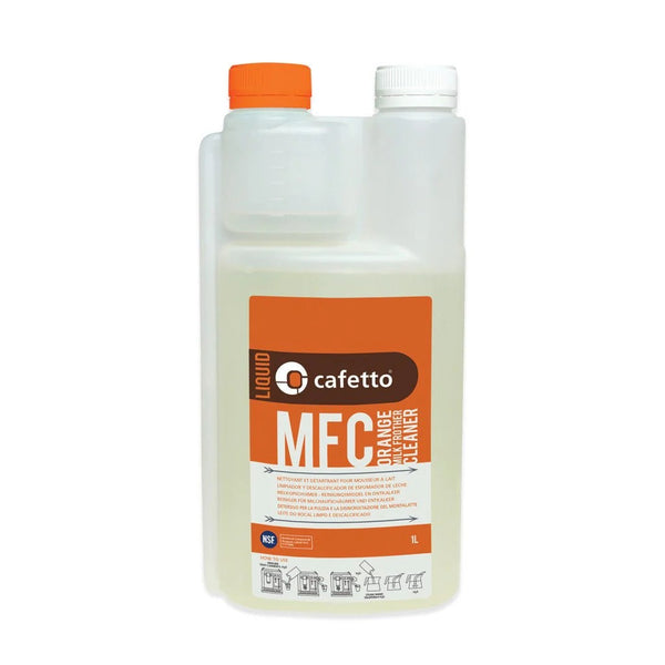 1ltr Milk Line Cleaner (ORANGE) MFC Cafetto CAF-MFC01 – Caterworx